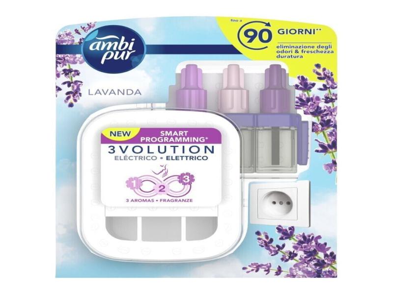 Ambi Pur Starter Set 3volution Device + refill Lavender - 20ml | IwonaTEC