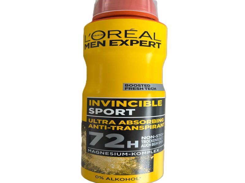 6x L'Oreal Men Expert Deodorant Spray - Invincible Sport - 150 ml ...
