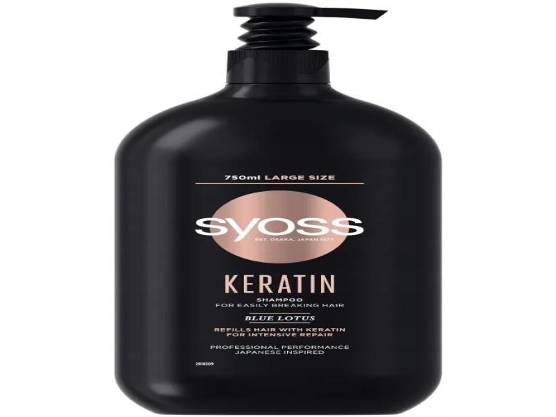 Syoss Shampoing pour cheveux fragiles - Kératine - 750 ml | IwonaTEC