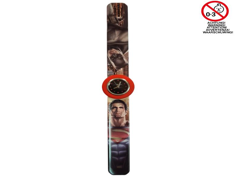 Slap analog Watch - BATMAN Vs SUPERMAN - red | IwonaTEC