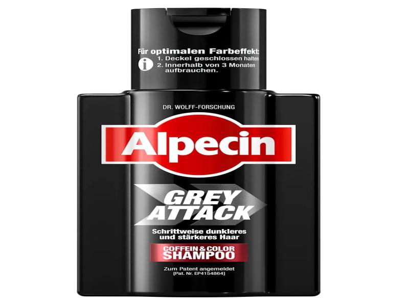 Alpecin Grey Attack / Cafeïne & Kleur Shampoo - 200 ml | IwonaTEC