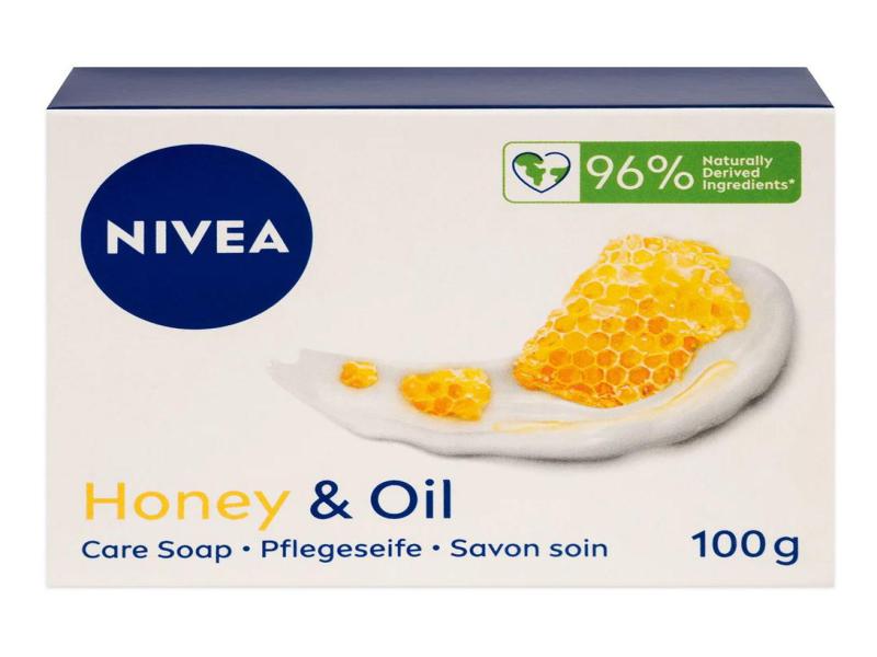 6x Nivea Soap Tablet Beauty Creme Bar - Honey & Oil - 100gr | IwonaTEC