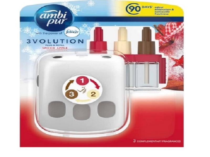 Ambi Pur Starter Set 3volution Device + refill Spiced Apple - 20ml ...