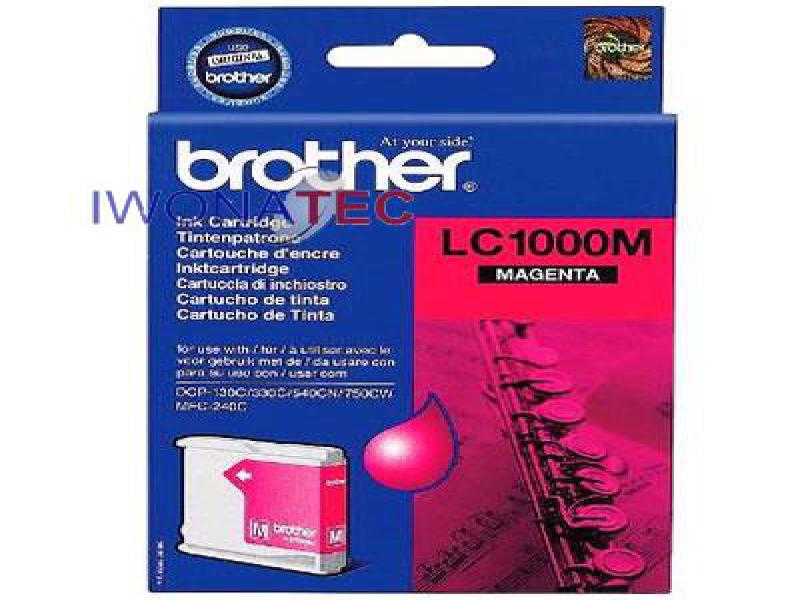 BROTHER original LC-1000 M - magenta | IwonaTEC