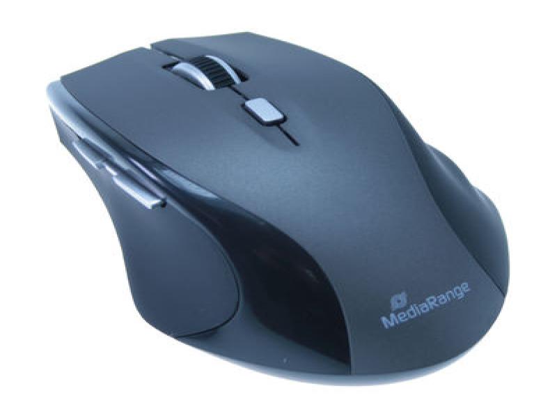 MediaRange optical 5-button mouse, 1600dpi - wirelessly | IwonaTEC