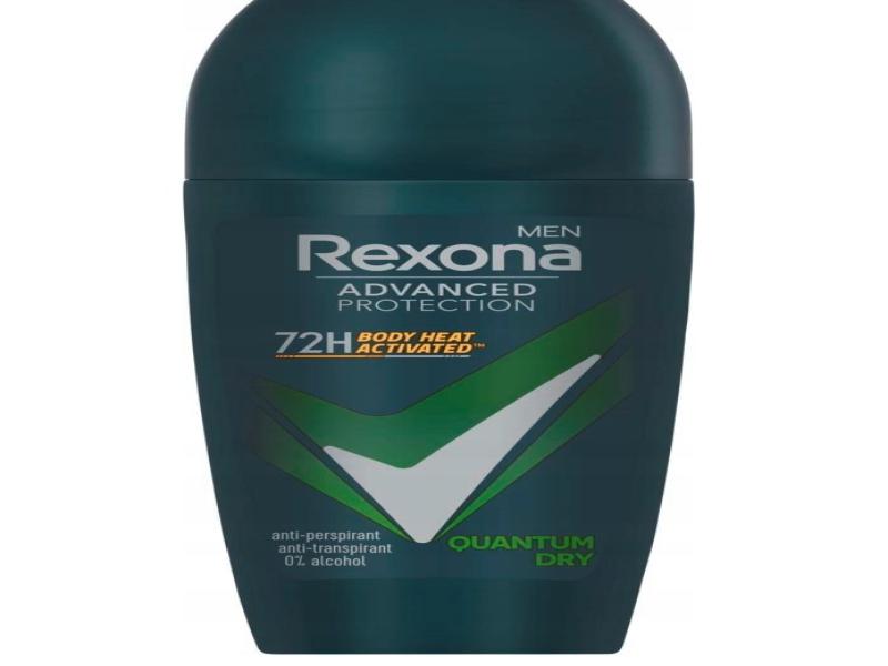 6x Rexona Men Deo Roll-on Advanced Protection 72H - Quantum Dry - 50 ml ...