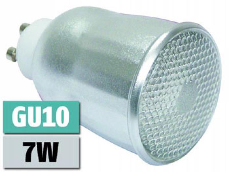 Energy Saving Lamp GU10, 7W/230V, CFL - warm white