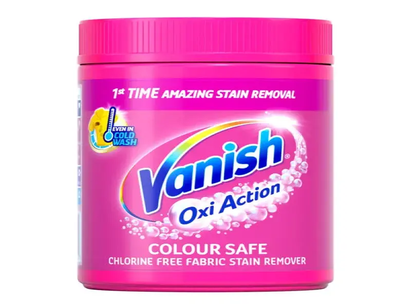 6x Vanish Oxi Action Stain Remover - Colour Safe - 470g | IwonaTEC
