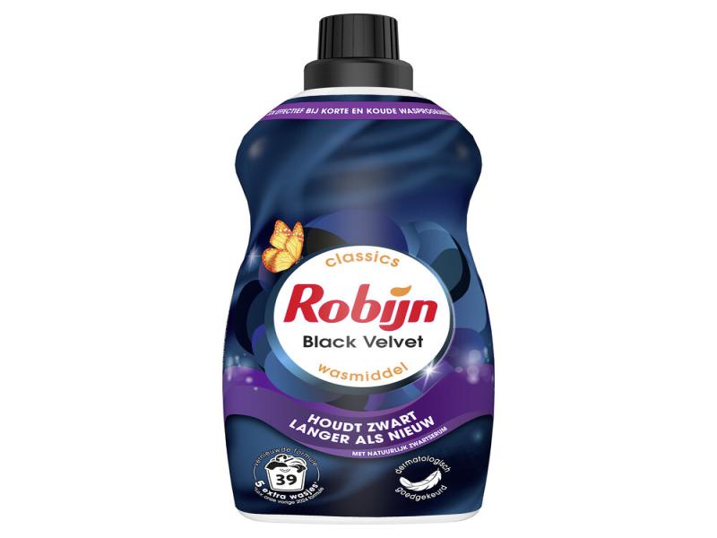 Robijn Small & Powerful Laundry Detergent - Black Velvet - 1.19 liters ...
