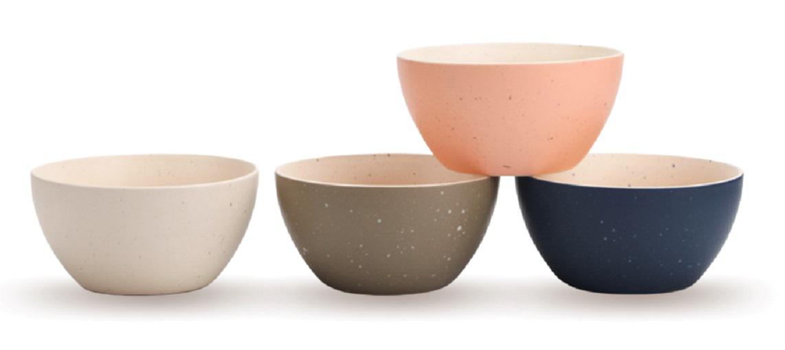 6 pieces - Stoneware ceramic bowl, hand-painted - 610 ml | IwonaTEC