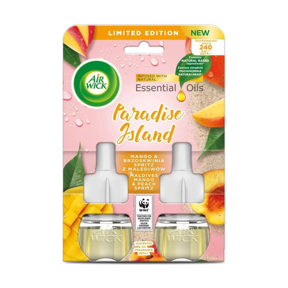 Airwick Electric Air Freshener Refill Paradise Island - Mango & Peach ...