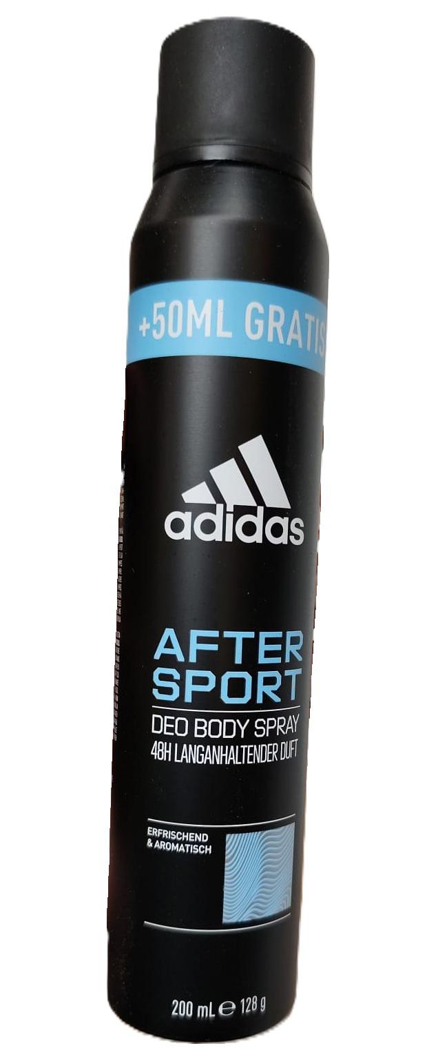 6er Pack - Adidas Men Deodorant Spray - After Sport - 150 ml | IwonaTEC