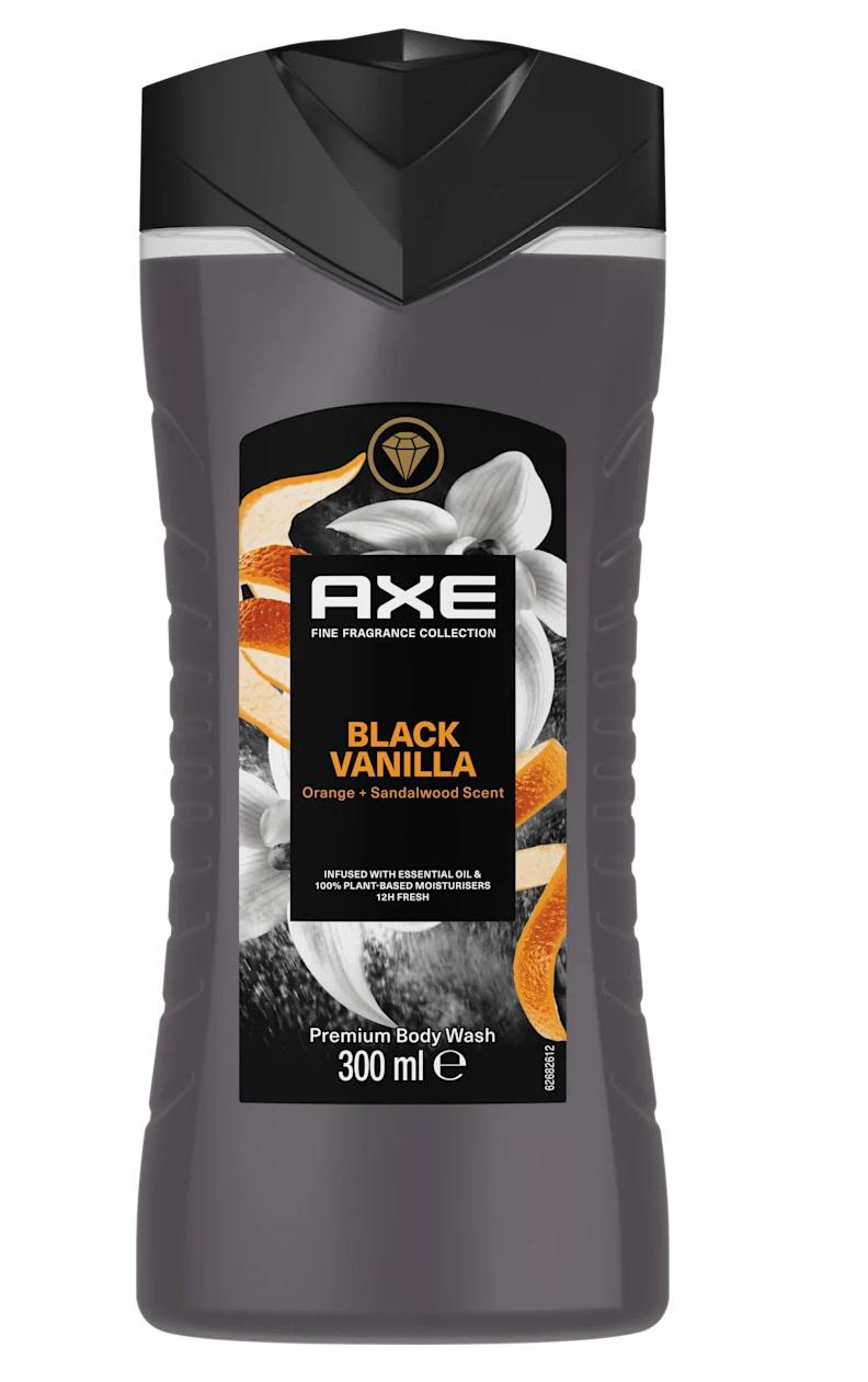 Axe Shower Gel with Fruity Notes of Orange and Sandalwood - Black ...