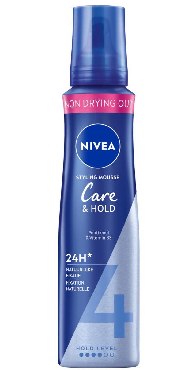 6er Pack - Nivea Mousse Coiffante, Niveau de Tenue 4 - Care & Hold ...