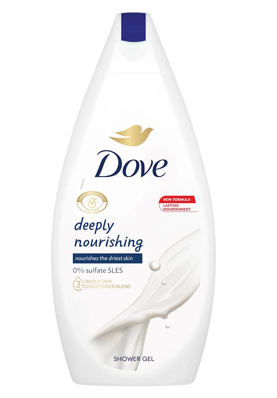 6x DOVE Crème de Douche - Deeply Nourishing (Nutrition Intense) - 450 ...