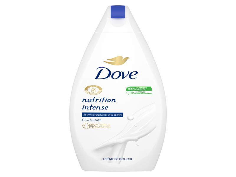 6x DOVE Crème de Douche - Deeply Nourishing (Nutrition Intense) - 450 ...