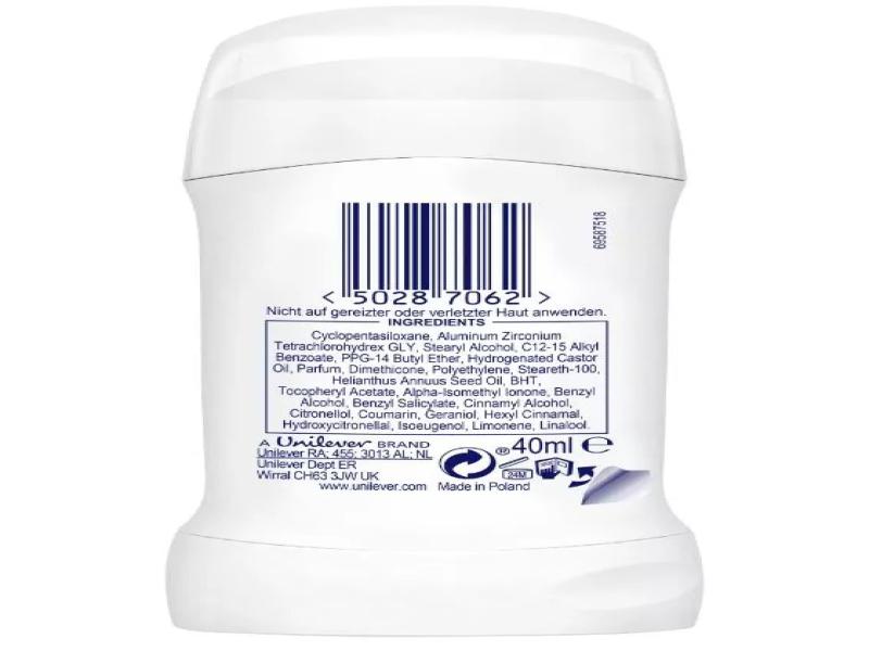 Dove Antitranspirant Déodorant Stick Invisible Dry - White Freesia ...