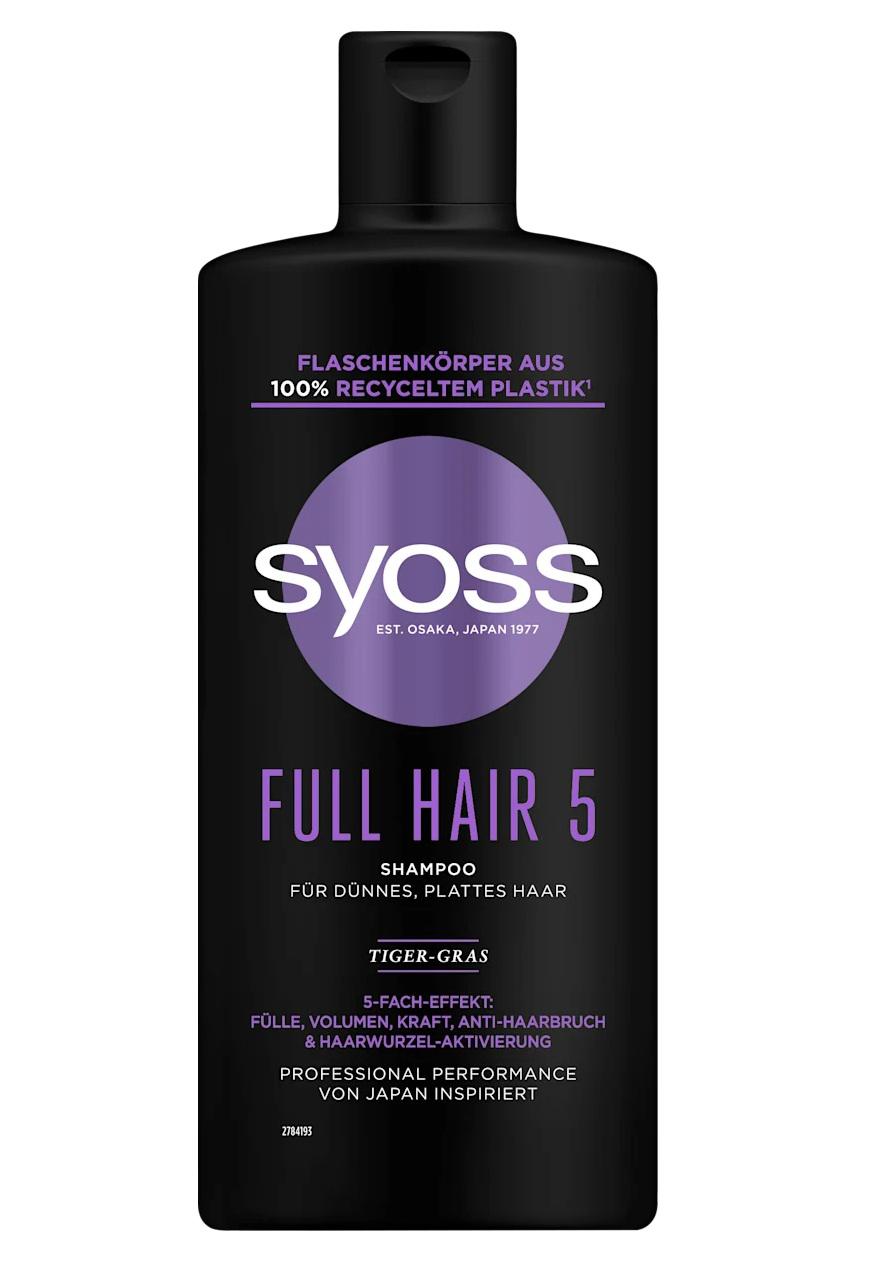 Syoss Shampoing pour cheveux fins et plats - Full Hair 5 - 440 ml ...