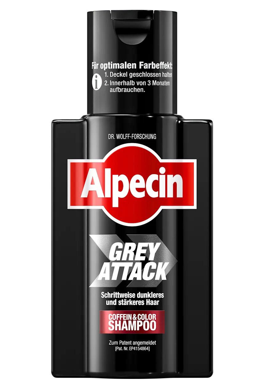 Alpecin Grey Attack / Cafeïne & Kleur Shampoo - 200 ml | IwonaTEC