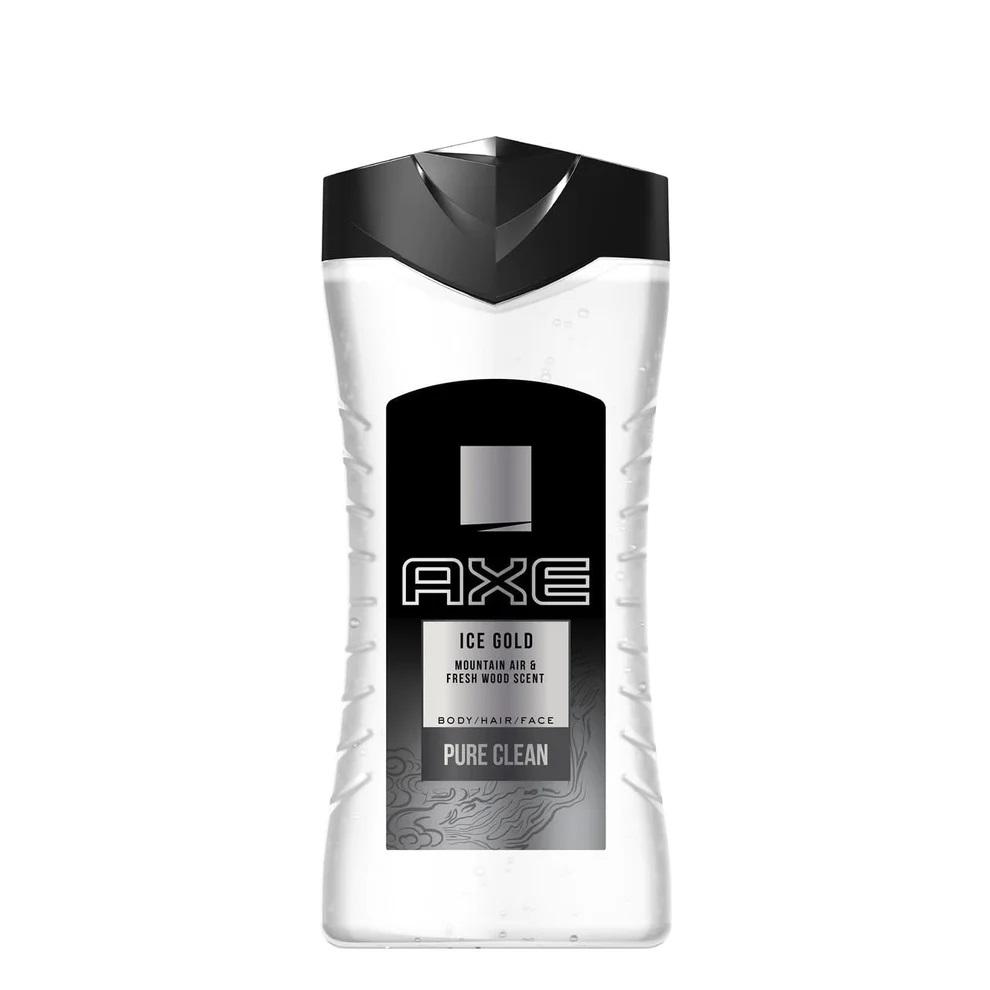 6er Pack - Axe Shower Gel - Ice Gold Fresh Wood - 250 ml | IwonaTEC