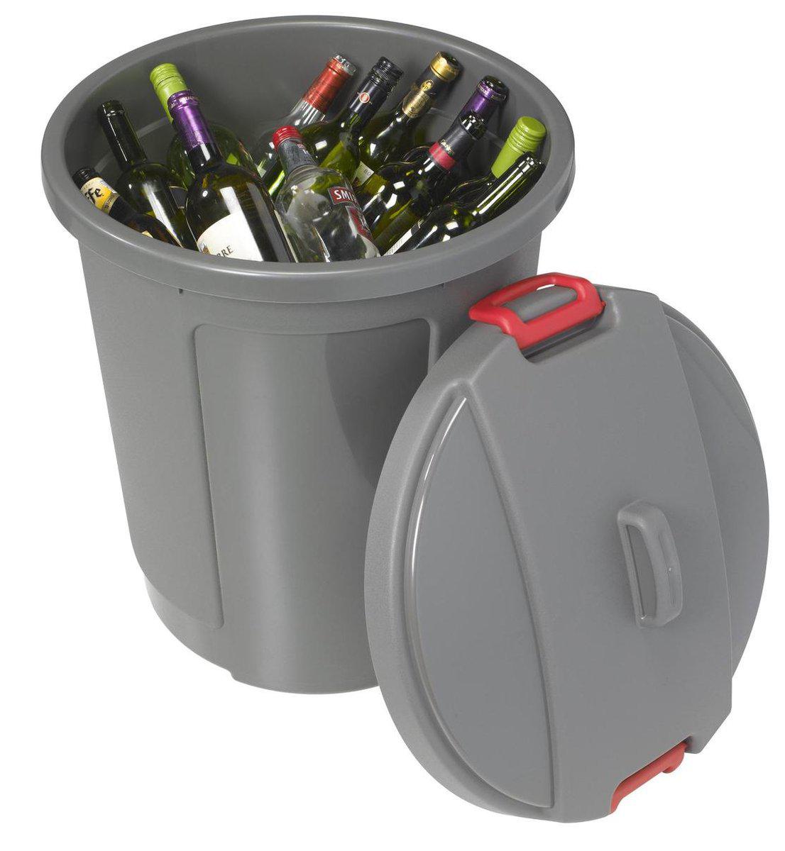 Sunware Megano Waste container - 75 liters (Height - 65cm/Diameter ...