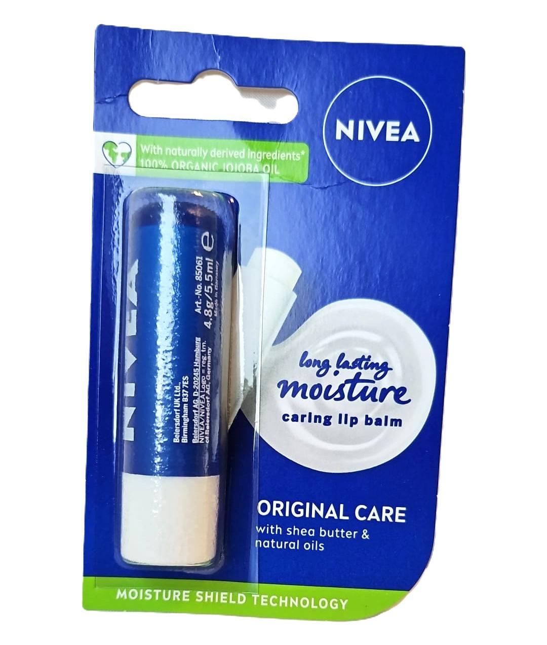 Nivea Nourishing Lip Balm - Original Care - 5,5 ml | IwonaTEC