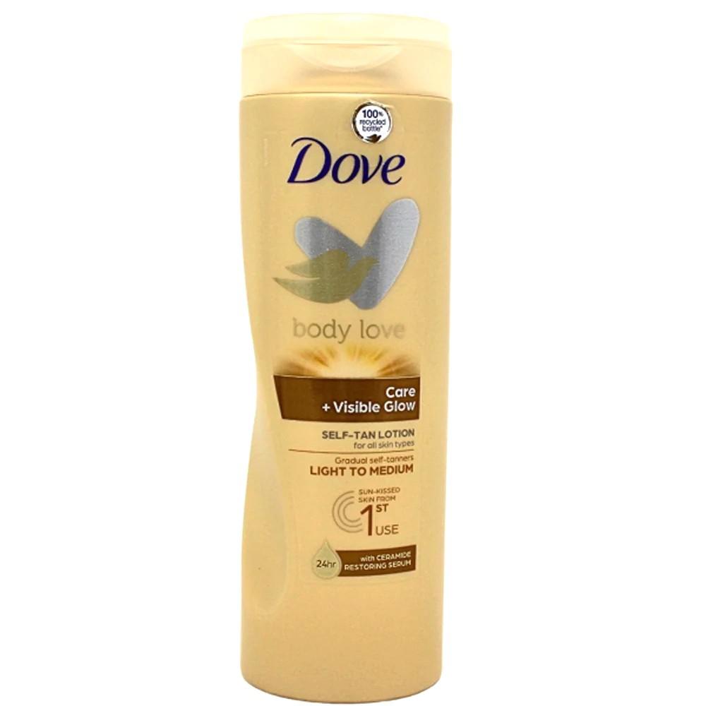 6x Dove Body Love Body Lotion - Self-Tan Lotion - Care+Visible Glow ...