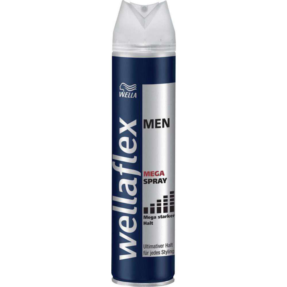 6er Pack - WELLA Wellaflex Men Hairspray Mega Strong Hold - 250 ml ...