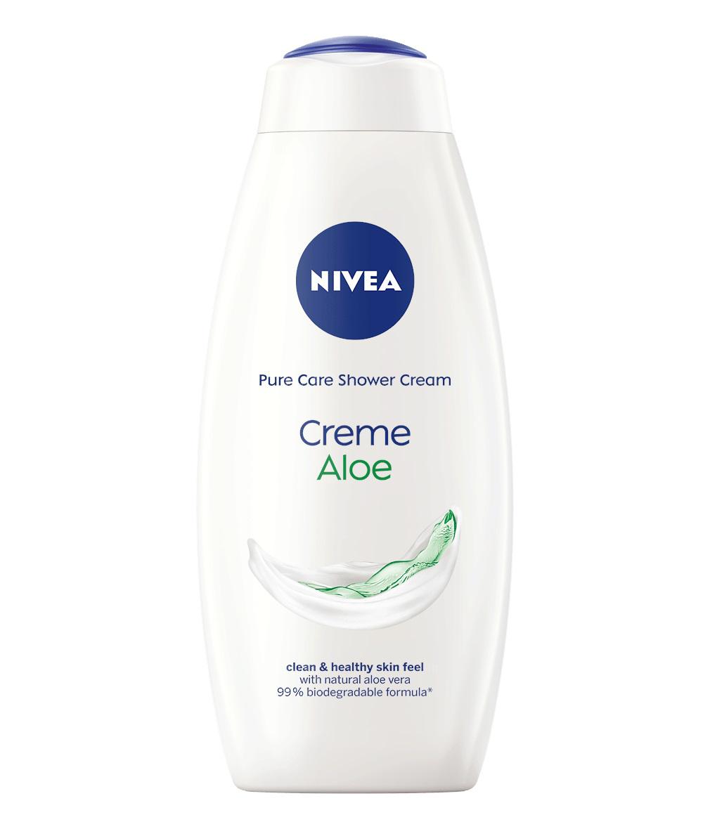 Nivea Shower Gel - Cream Aloe - 250 ml | IwonaTEC