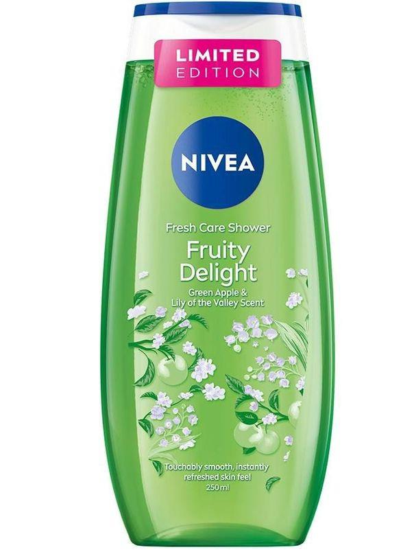 6x NIVEA Shower Gel Green Apple & Lily of the Valley Scent - Fruity ...