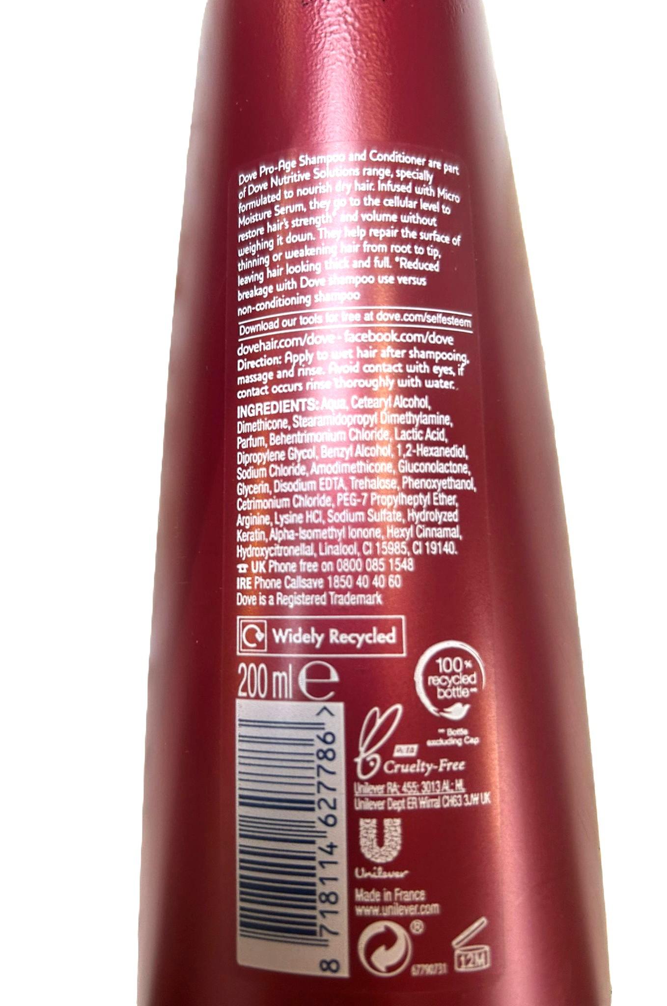 Dove Après-shampoing - Pro Age - 200 ml | IwonaTEC